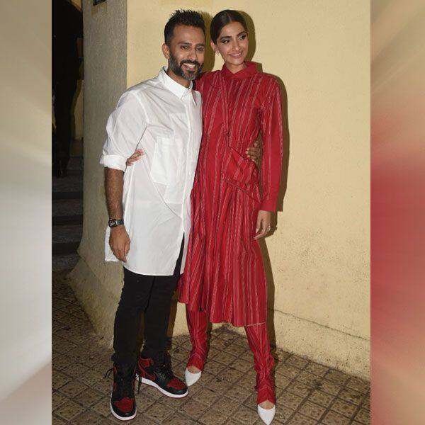 The Zoya Factor screening: Sonam Kapoor and Anand Ahuja have their own ...