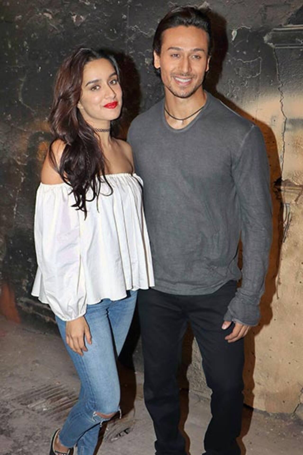 Shraddha Kapoor and Tiger Shroff flaunt their trendy sides during ...