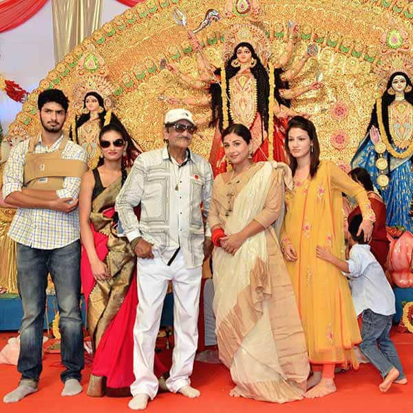 Vidya Balan’s Durga Puja celebrations with family